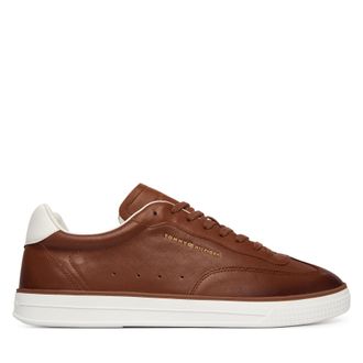 Tommy Hilfiger Sneakers Tommy Hilfiger Th Lo Lux 1A2 Cognac FM0FM05870 Braun