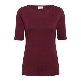 Kaffe Hauts - Femme - Tops - Rouge - Taille: 42 FR