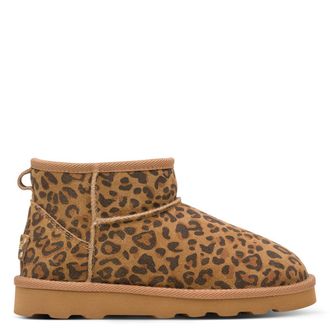 s.Oliver Damen Boots aus Leder Gefüttert, Mehrfarbig (Leopard), 40 EU