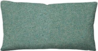 Biberna 0840500 Melange-Flanell Kopfkissenbezug fichte 1x 40x80 cm