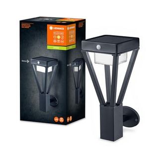 Ledvance ENDURA SOLAR BOUQUET WALL SENSOR 36,5cm - applique solaire avec d&eacute;tecteur de mouvement, lampe de jardin, 3 modes de fonctionnement, 6W, 3000K, 200-550