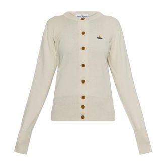 Vivienne Westwood Damen, Strickwaren, Beige, MGr&ouml;&szlig;e