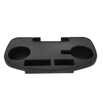 Artibetter Praktisches Kunststoff Getr&auml;nketablett f&uuml;r Lounge Sessel Becherhalter mit Glatter Oberfl&auml;che Universell f&uuml;r Klappbare Gartenliegen und Relaxsessel Gee