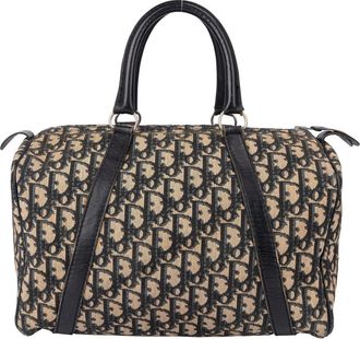 Dior Crossbody Bags - Christian Dior Trotter Monogram Boston 30 Handbag - Gr. unisize - in Schwarz - f&uuml;r Damen