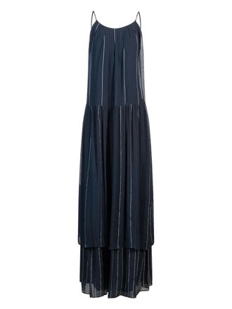 BOSS robe à rayures - Bleu