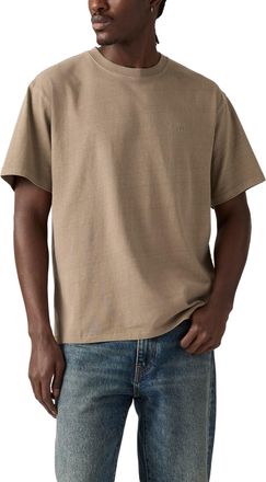 Levi's Herren Red Tab Vintage T-Shirt Garment Dye Fungi Jersey Brown L