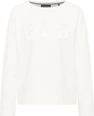 Elbsand Sweatshirt Aleah weiter Ausschnitt, überschnittene Schultern, locker geschnitten
