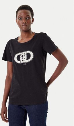 Liu Jo T-Shirt TF5280 JS923 Schwarz Regular Fit