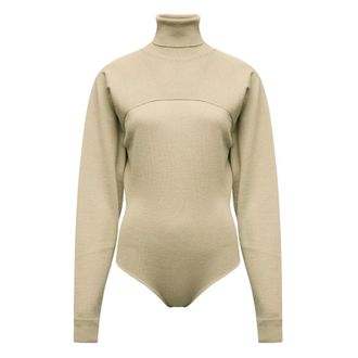 Maison Margiela Body - Femme - Tops - Beige - Taille: 38 FR