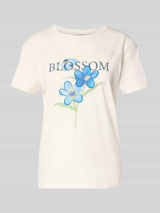 Jake*s Casual T-Shirt mit Motiv-Print und Rundhalsausschnitt