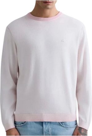 Replay Homme, Pulls, Rose, Taille: M Pull col rond en coton ombr&eacute;