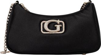 Guess Femme, Sacs, Noir, Taille: ONE Size Prue Sac Bandouli&egrave;re