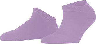 Falke Damen Sneakersocken ClimaWool W Sn Wolle Lyocell kurz einfarbig 1 Paar, Rosa Shell Pink 8045, 37-38