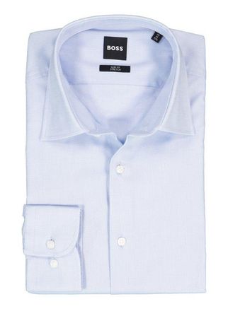 HUGO BOSS Herren Hemd schwarz