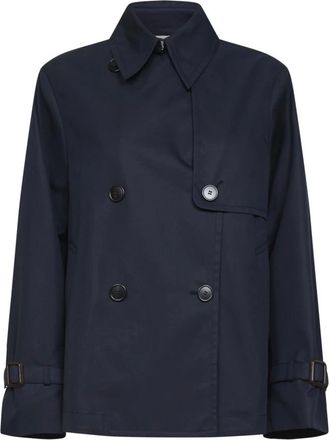 Max Mara Femme, Vestes, Bleu, Taille: 34 FR Weekend Coat