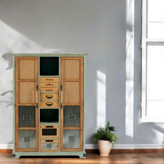 Pier Import Pier Import - Commode 7 tiroirs 2 portes 2 niches lamphun