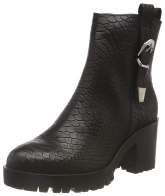 Buffalo Damen Maddie Mode-Stiefel, Black, 41 EU