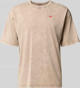 Diesel T-Shirt mit kleinem Logo-Detail