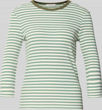 Christian Berg T-Shirt mit Streifenmuster und 3/4-Arm