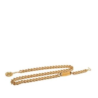 Chanel Pre-owned Vintage Metal Belt - - Pre-owned - Damen - Gelb - ONE SIZE