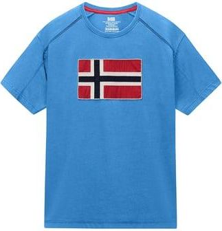 Napapijri T-shirt droit imprim&eacute; Reflect en coton