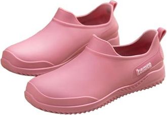 Generic Bottes de pluie pour femme - Bottes de pluie courtes - Bottes de pluie pour femme - Bottes de pluie larges - Chaussures plates, b, 37 EU