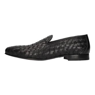 Marechiaro 1962 Geflochtene Loafer aus Leder - - Shoes - Herren - Schwarzk - 43 EU