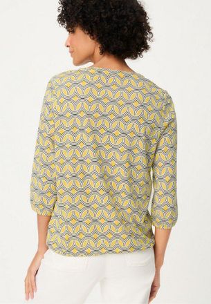 Olsen T-Shirt mit Allover-Dessin