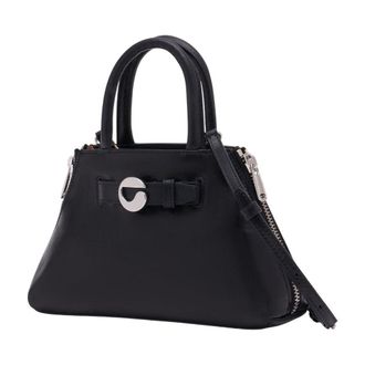 Coperni Womens Data Crossbody Bag Black Calfskin