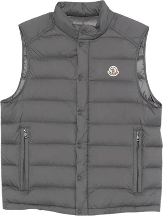 Moncler Homme, Vestes, Gris, Taille: XL Barthe Down Vest
