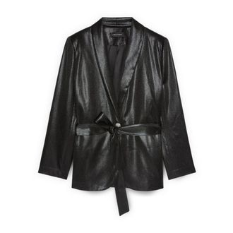 Fiorella Rubino Damen, Jacken, Schwarzk, XLGr&ouml;&szlig;e