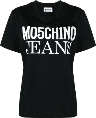 Moschino Femme, Tops, Noir, Taille: 38 FR T-Chemises
