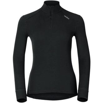Odlo Damen Unterhemd Shirt l/s turtle neck 1/2 zip