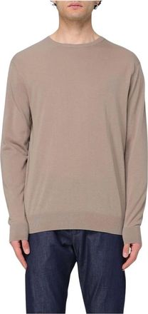 Ballantyne Homme, Pulls, Gris, Taille: 2XL Pull Ras du Cou en Cachemire