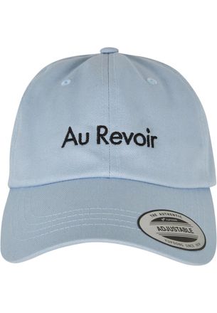 Mister Tee Herren Cap Au Revoir Dad Cap, Baseball Cap mit Stickerei für Männer