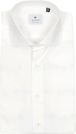 Bastoncino Homme, Chemises, Blanc, Taille: M Camicia Unita