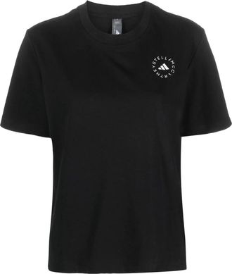 adidas by Stella McCartney Femme, Sport, Noir, Taille: 36 FR aSMC Regl Tee