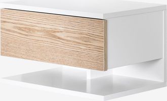 Sklum Schwebender Nachttisch Griviza mit Schublade