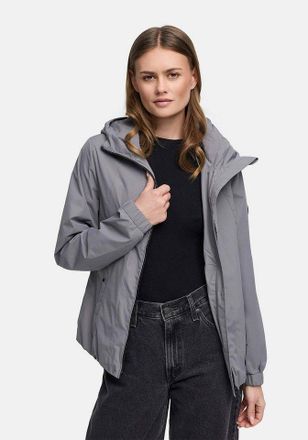 Marikoo Outdoorjacke Yoshikoo Sportliche Funktionsjacke mit Kapuze und hochschlie&szlig;endem Kragen