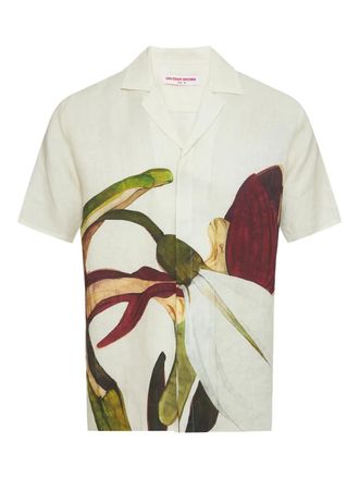 Orlebar Brown chemise Maitan - Blanc