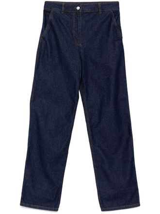 Maison Kitsun&eacute; Jeans mit geradem Bein - Blau