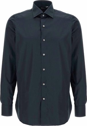 Finamore Chemise - Bleu