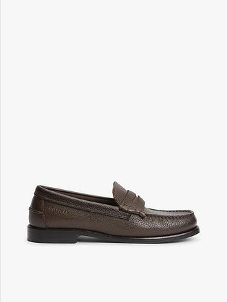 Tommy Hilfiger Mocassins en cuir grain&eacute; &agrave; pampilles