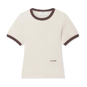 Axel Arigato Dahlia T-Shirt - - Tops - Damen - Beige - M