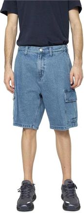 Obey Homme, Shorts, Bleu, Taille: W32 Denim Shorts