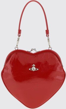 Vivienne Westwood Belle Heart Mini-Herz-Tasche aus Leder mit Orb-Logo