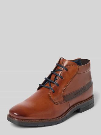 Bugatti Schn&uuml;rschuhe aus echtem Leder Modell Mero