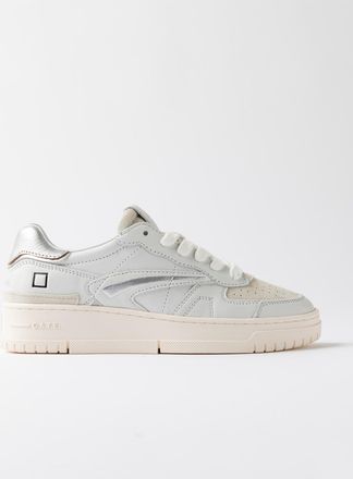 D.A.T.E. torneo pure calf white-silver