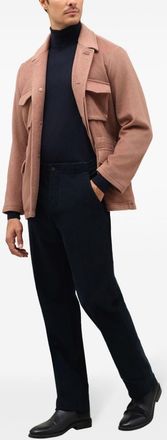 Boglioli Hemdjacke aus Kaschmir - Braun