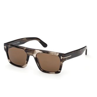Tom Ford unisex, Accessoires, Brun, Taille: 53 MM Cyrus-02 Lunettes de soleil